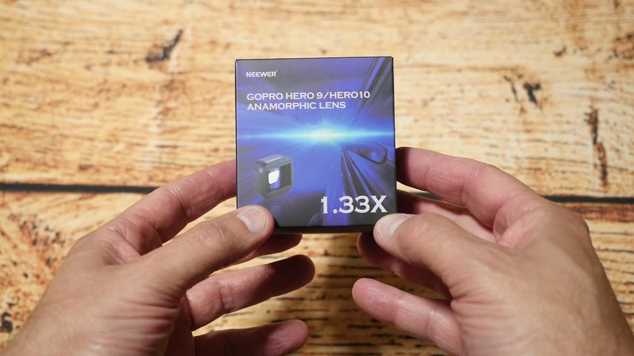 NEEWER Anamorphic Lens for GoPro Hero 9 10 11 - YouTube
