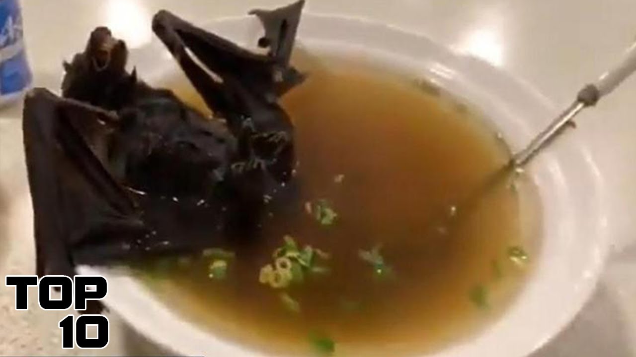 Top 10 Scary Foods From Around The World - YouTube