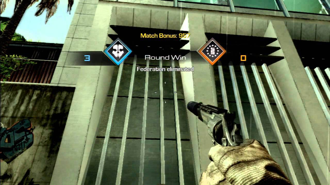 Call of duty Ghosts : New Year Trickshot insane hitmarker - YouTube