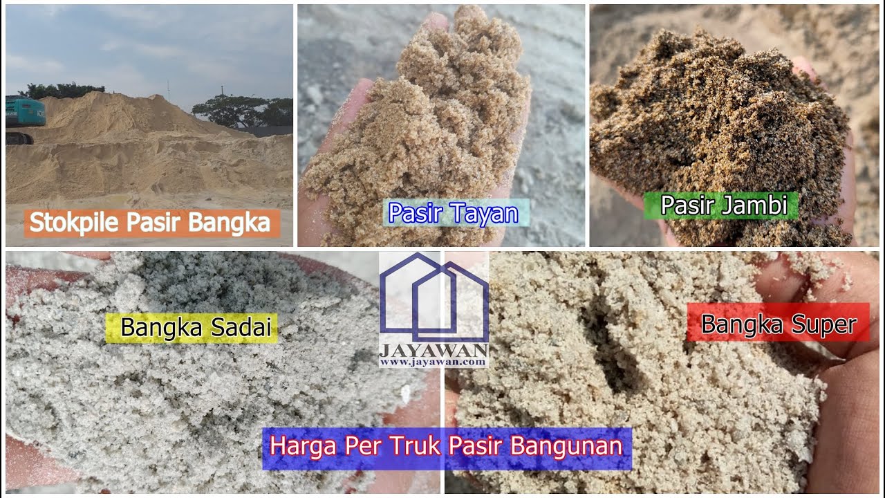 Harga Per Truk Pasir Bangunan - YouTube