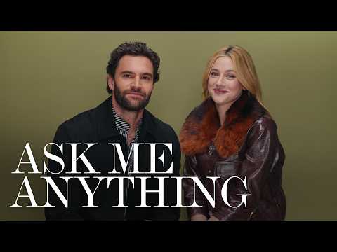Lili Reinhart Teaches Tom Bateman What Mukbang Is | Ask Me Anything | ELLE