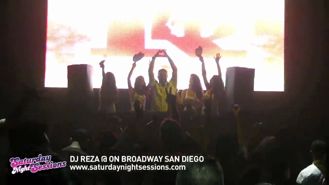 SATURDAY NIGHT SESSIONS SAN DIEGO W/ DJ REZA 7/10/10 - YouTube