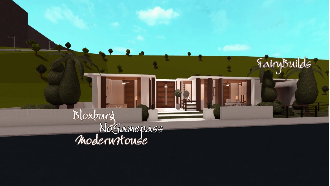 Bloxburg/40k Modern House Build @FairyBuilds - YouTube