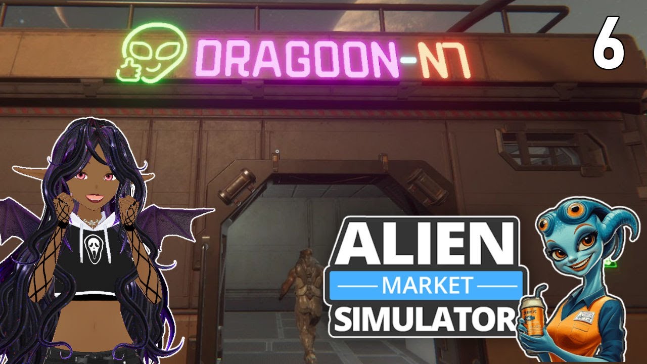 Alien Market Simulator Walkthrough - Part 6 - Fuel Station Open - YouTube