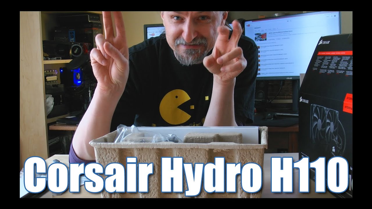 Quick Unboxing - Corsair Hydro Series H110 Extreme Perf. Liquid CPU ...
