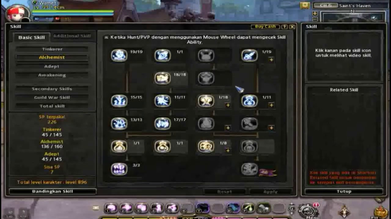 #14CM Build skill Adept PVE - YouTube