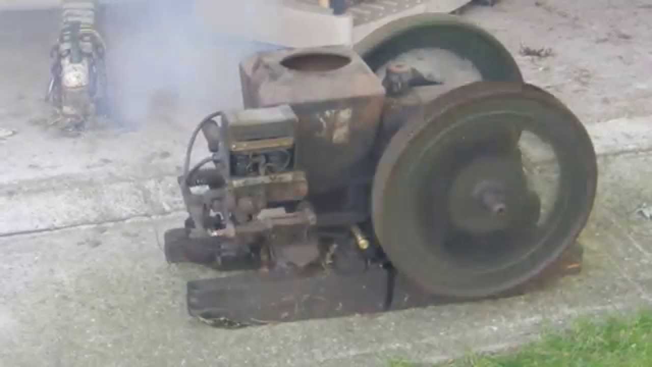 1936 Stover CT-1 Stationary Engine - YouTube