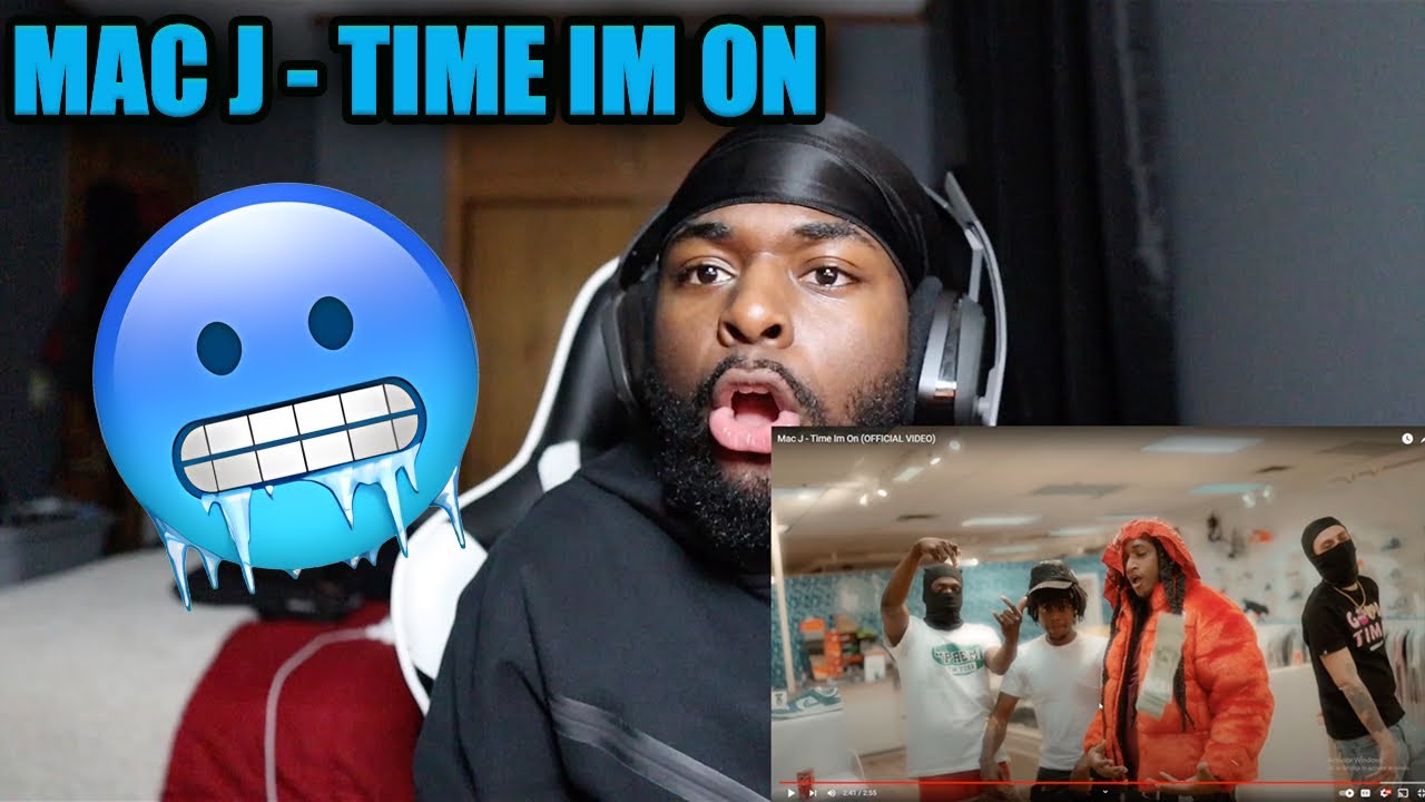 Mac J - Time On (Official Music Video) Reaction!! - YouTube