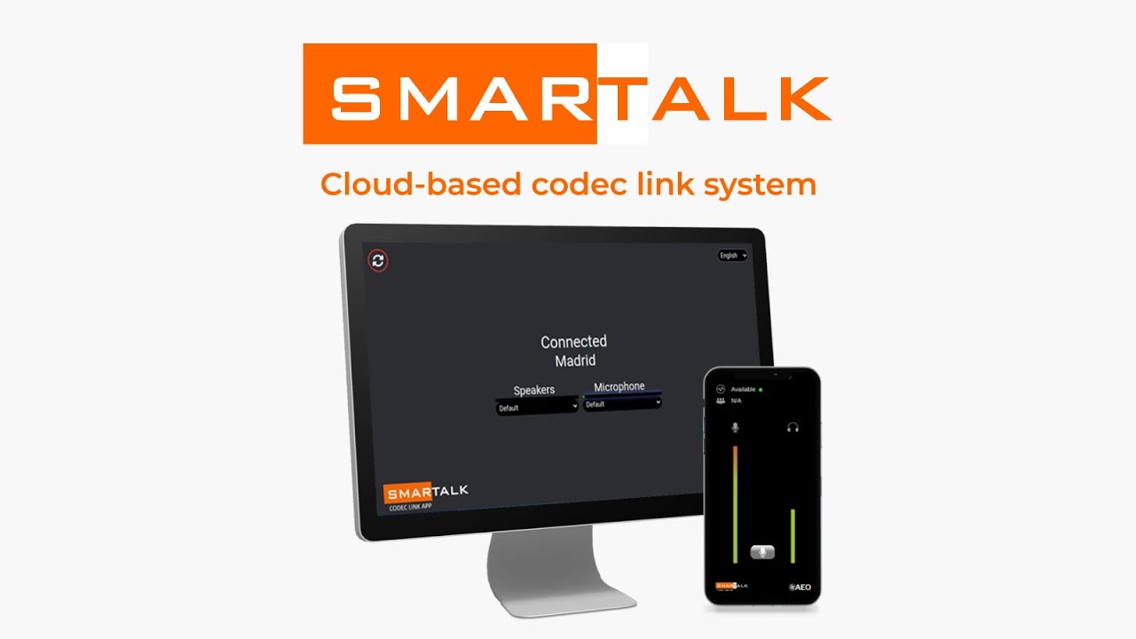 AEQ SMARTALK | Cloud-based codec link system - YouTube