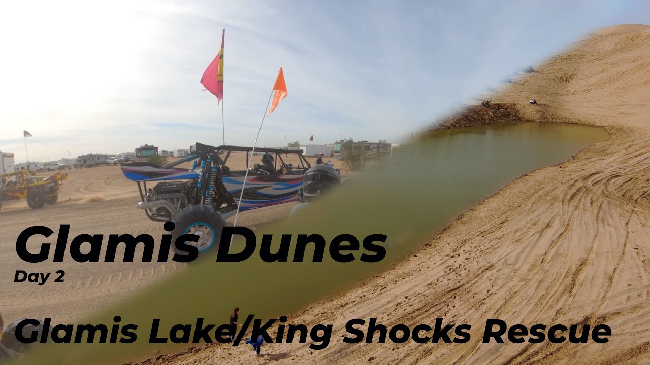 New Years Dunes 2023/2024 Glamis Lake and Sand Rail Rescue - YouTube