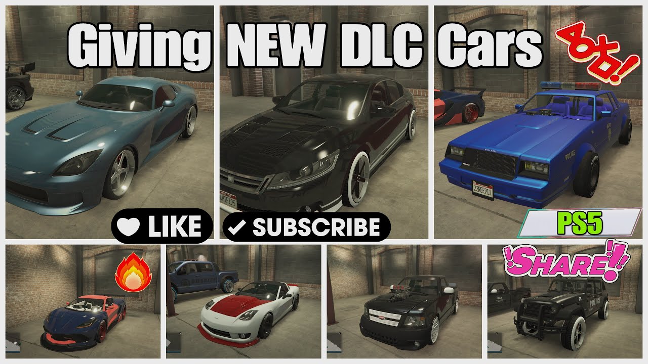 🐐🔥Road to 4K / Giving NEW DLC Cars / #PS5 #Gaming #GTA5 #GCTF🔥🔥 - YouTube