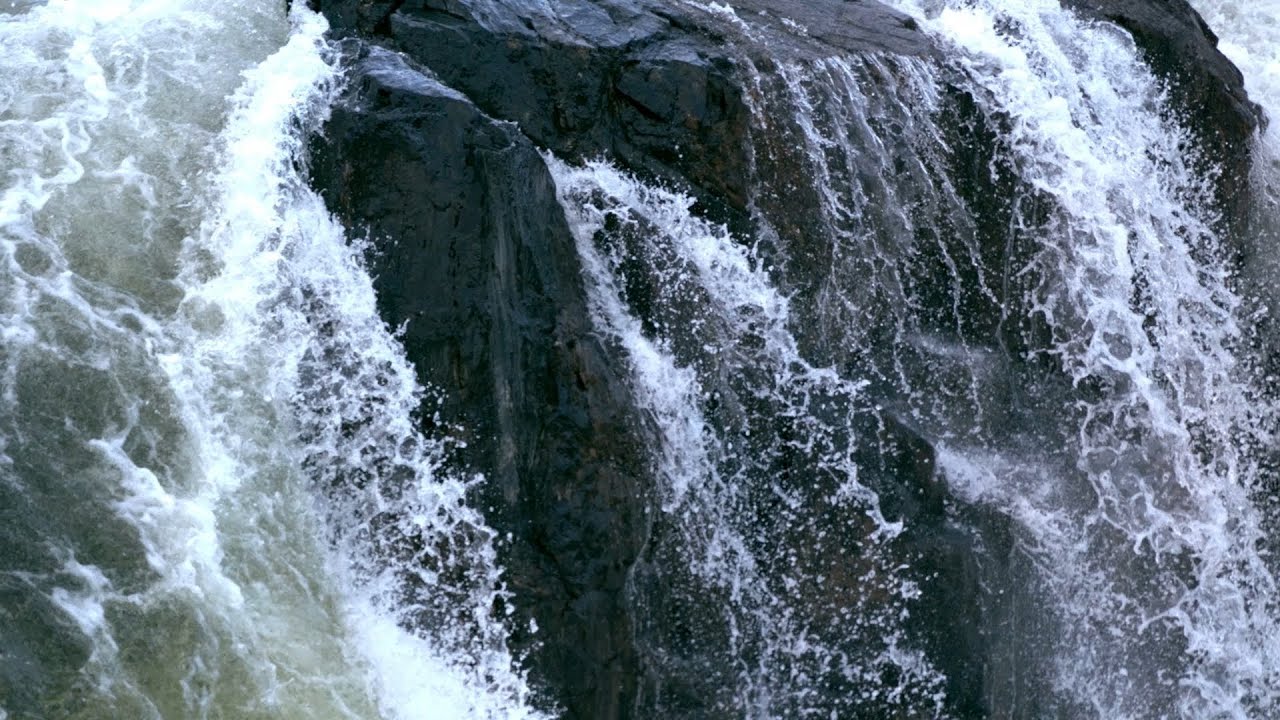 Free Slow Motion Footage: River Rapids Waterfall - YouTube