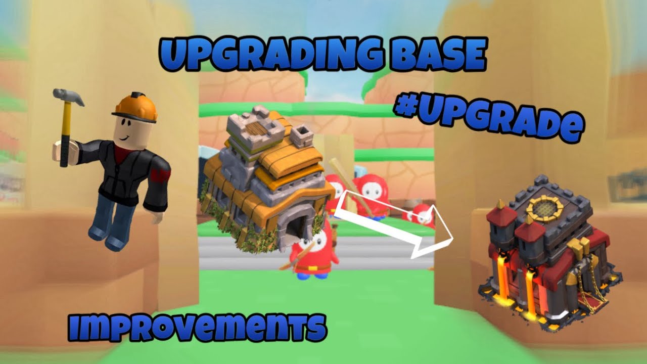 UPGRADING MY BASE TO CLAY | Blub Defense | - YouTube