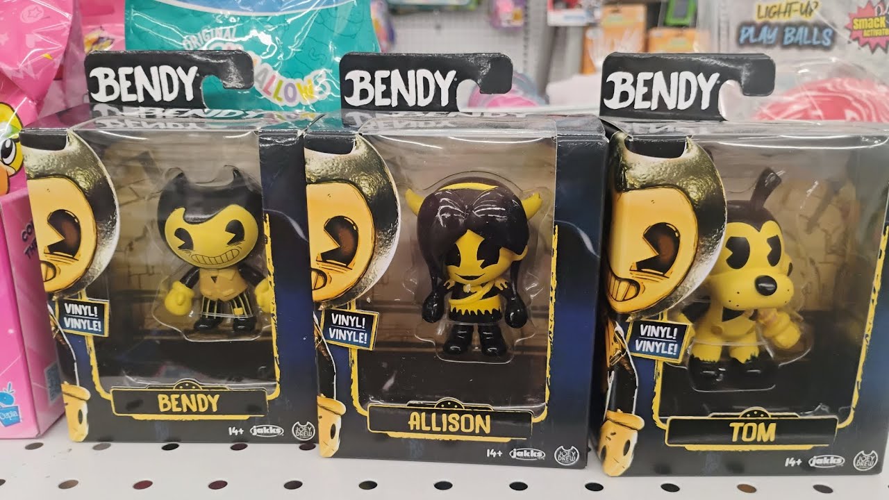 Bendy action figures at five below - YouTube