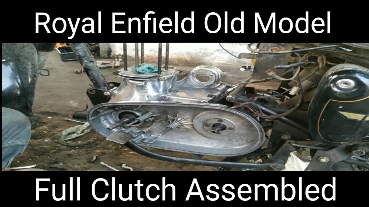 Royal Enfield | Old Model | full clutch assembled | PBR Motorcycle ...