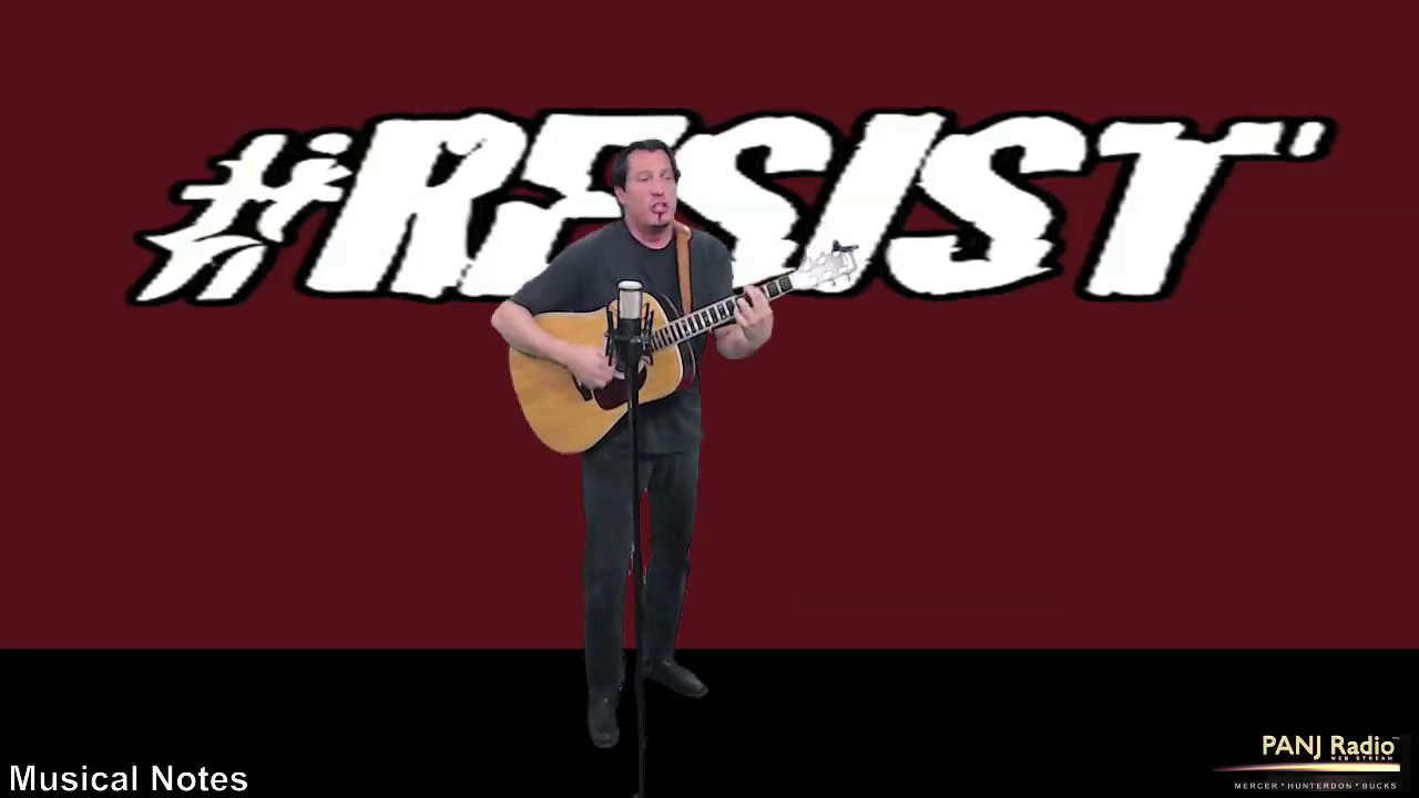 Michael Massimo performs on the Musical Notes Protest Show #Resist ...