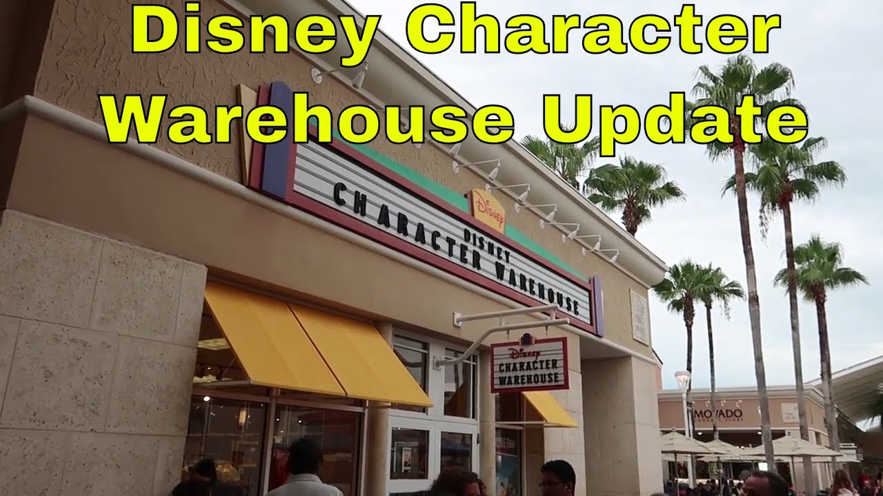 Disney Character Warehouse Store 3rd Week of July - 2018 - YouTube