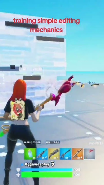 training simple editing mechanics - YouTube