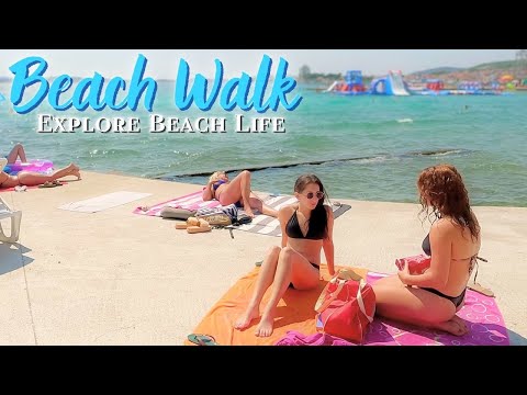 Beach Walk in Croatia | Relaxing Walking Tour in Vodice with Sara & Mark