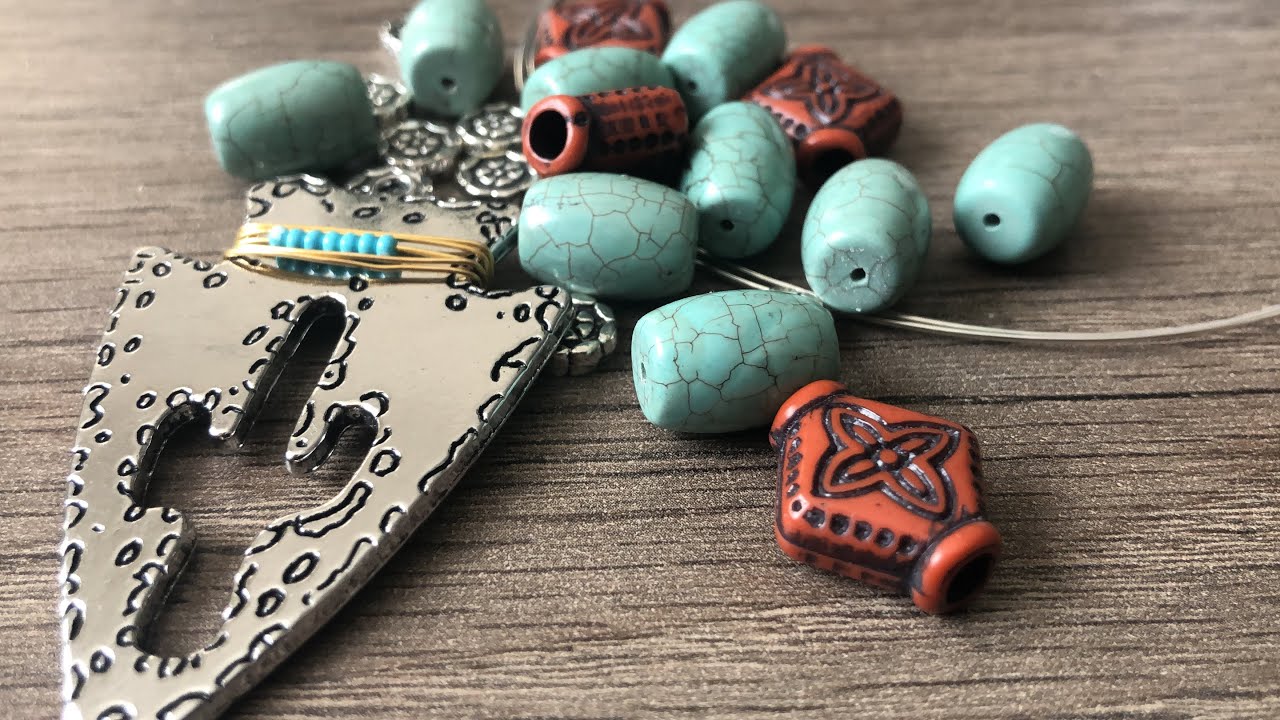 Memory Wire Necklace Tutorial!! Easy and Simple DIY Jewelry! 🌵 - YouTube