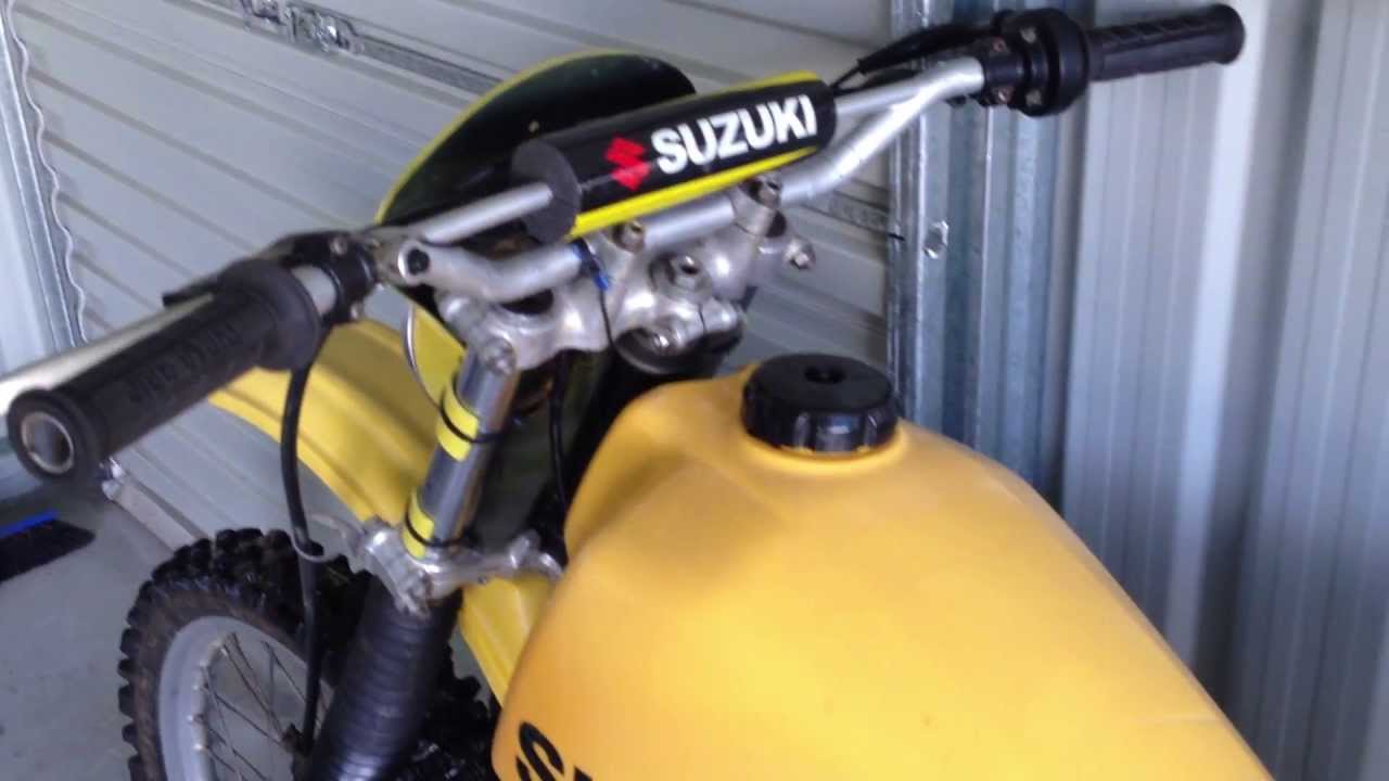 Suzuki PE 175 1978 running - YouTube