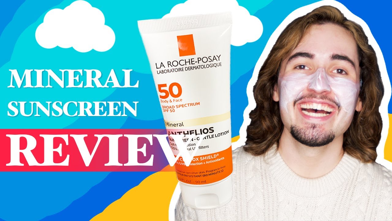 La Roche-Posay Mineral Sunscreen Review - YouTube