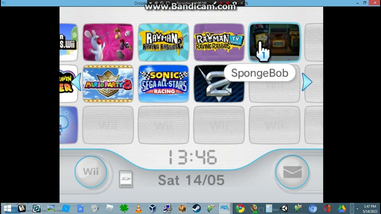 Spongebob Squigglepants Wii Channel (WAD File) - YouTube
