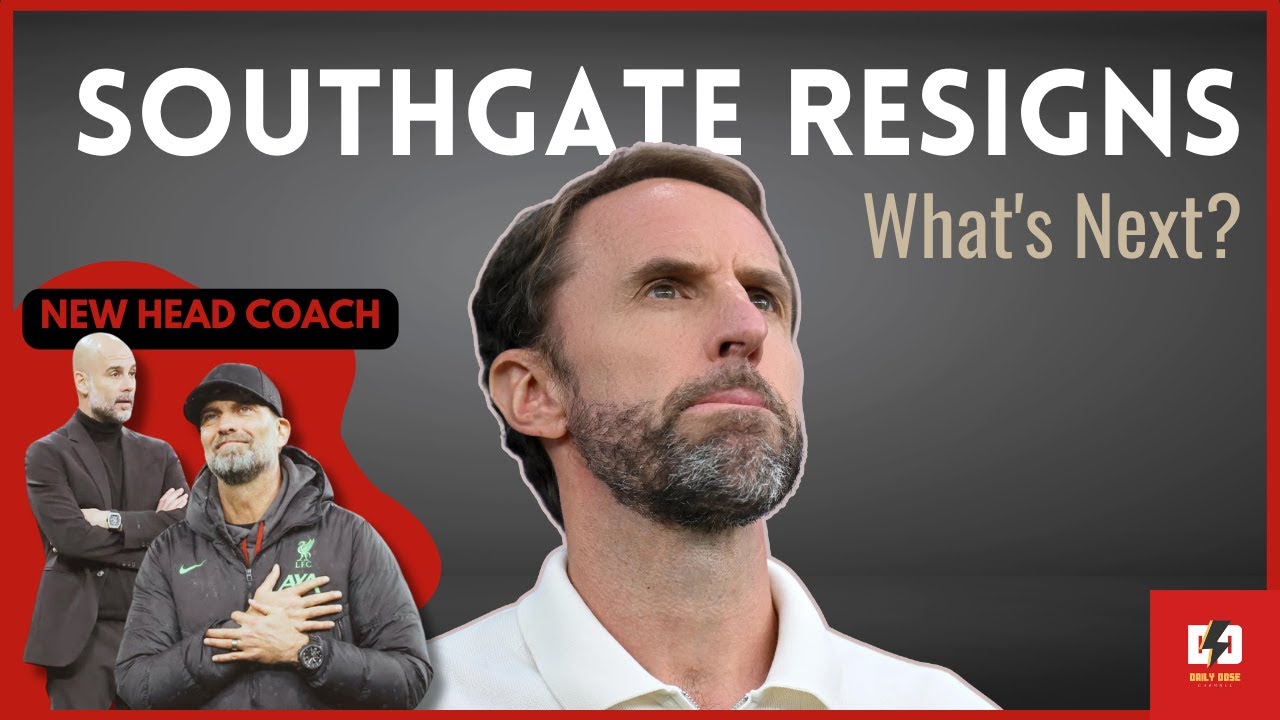 Southgate Resigns as England Manager - What's Next? - YouTube