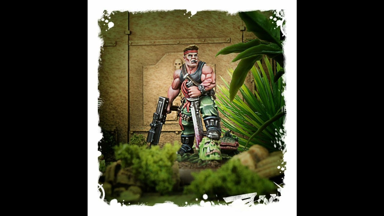 Fighting Alongside Sly Marbo - A Warhammer 40k Story - YouTube