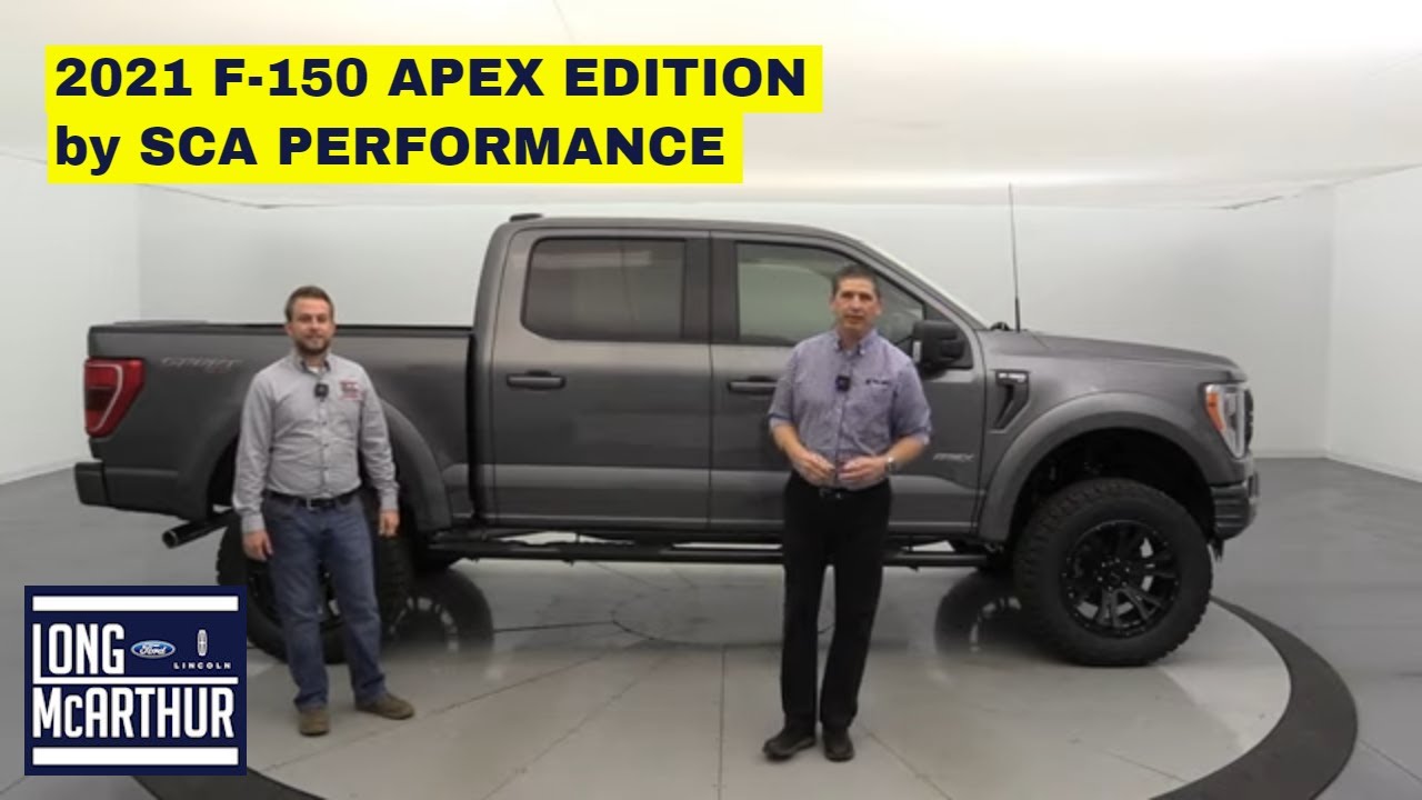 2021 FORD F-150 SCA PERFORMANCE APEX PACKAGE - YouTube