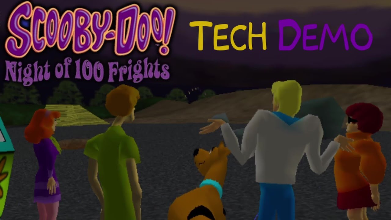 Scooby Doo Night of 100 Frights Tech Demo Prototype (Jan 31 2001) - YouTube