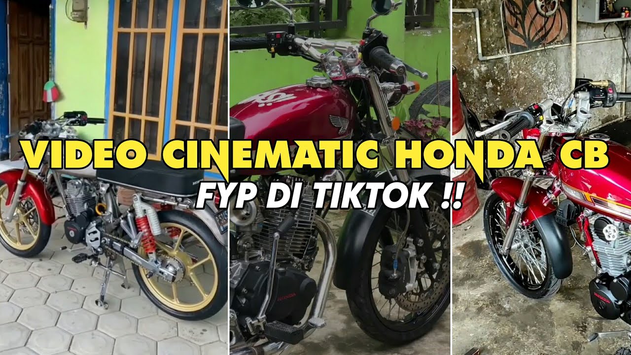 KUMPULAN VIDEO CINEMATIC HONDA CB 💥 FYP TIKTOK 👏 - YouTube