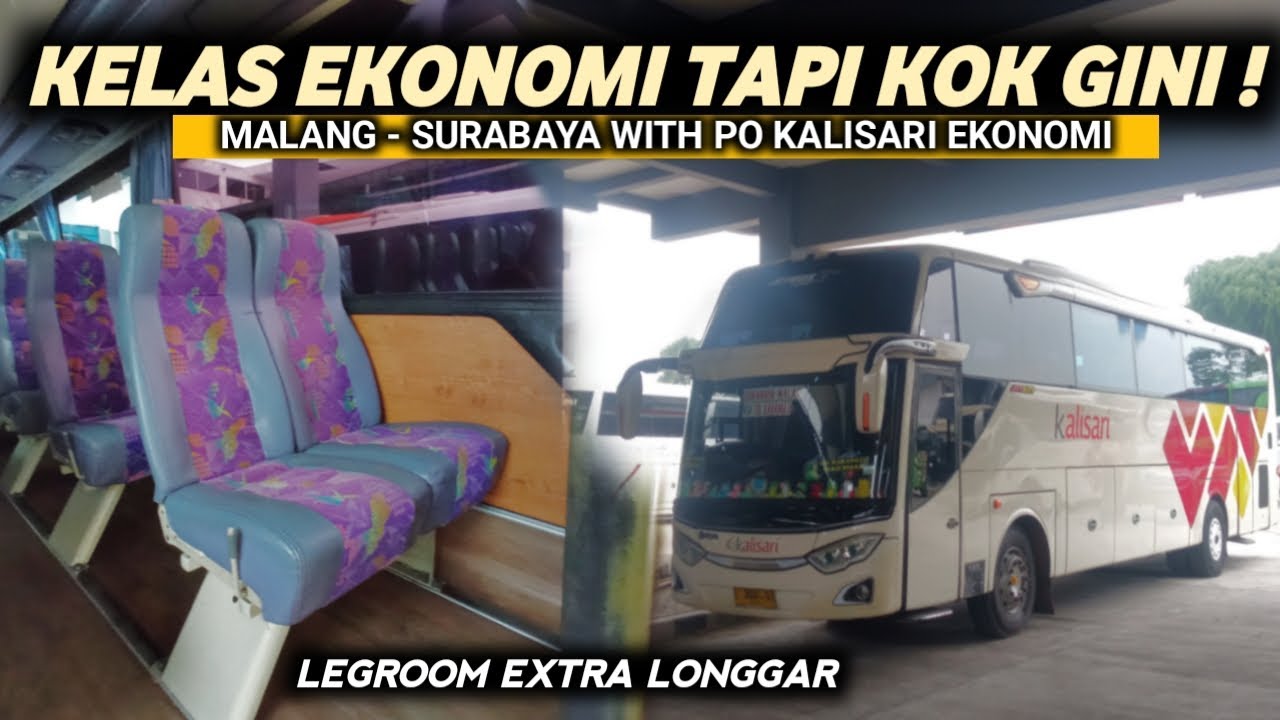 BUMEL KEKINIAN PAKAI MERCY MESIN BELAKANG🙌🏼| Malang-Surabaya Naik PO ...