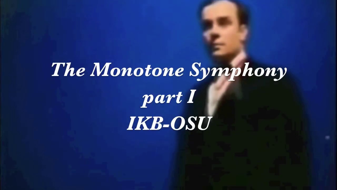 Yves Klein - Monotone Symphony Part I (The IKB Edit In A by OliSUn ...