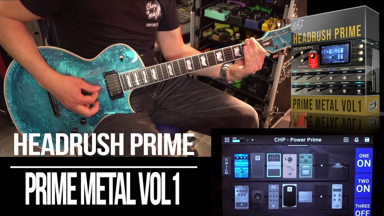 PRIME METAL vol1 for Headrush Prime | Patches Playthrough - YouTube