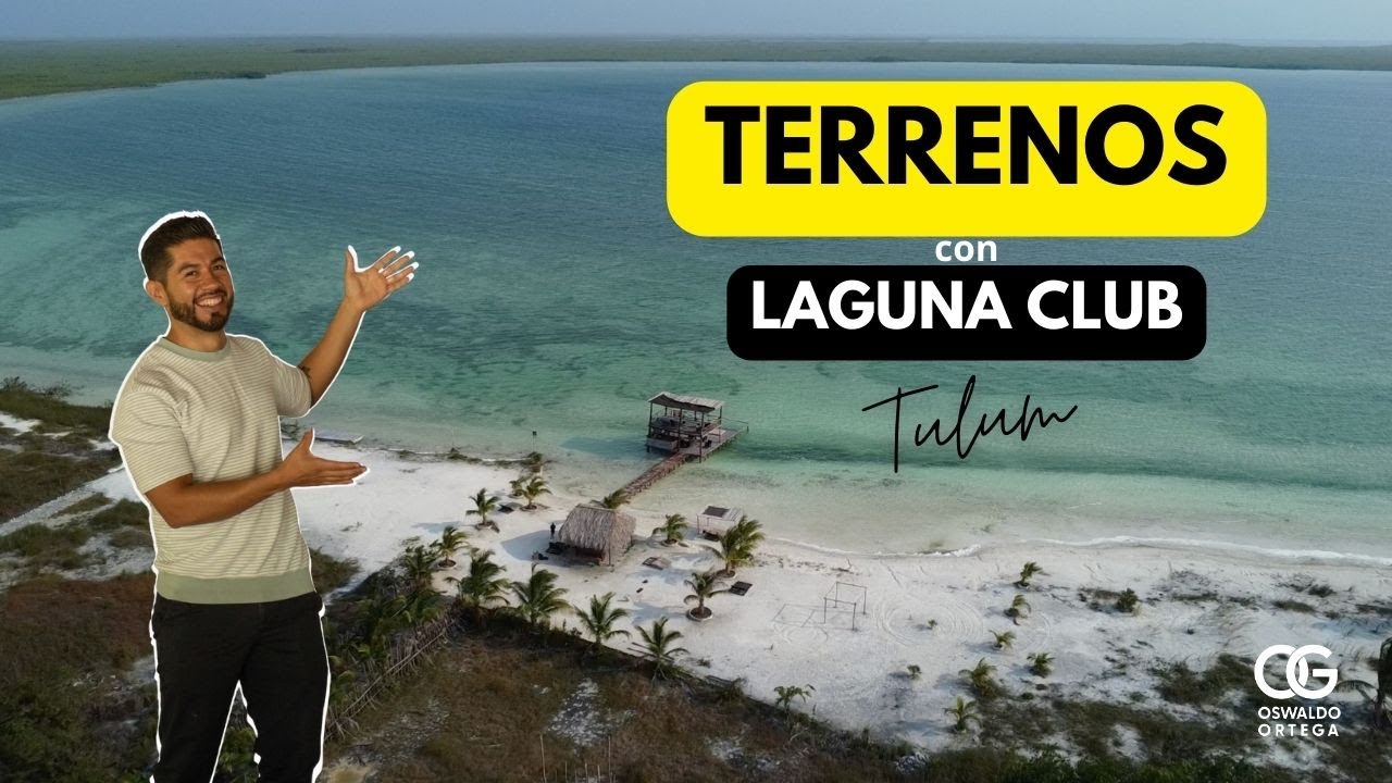 TERRENOS TULUM 🌴 cerca del Aeropuerto 🛫 I Laguna Nopalitos I 2024 I ...