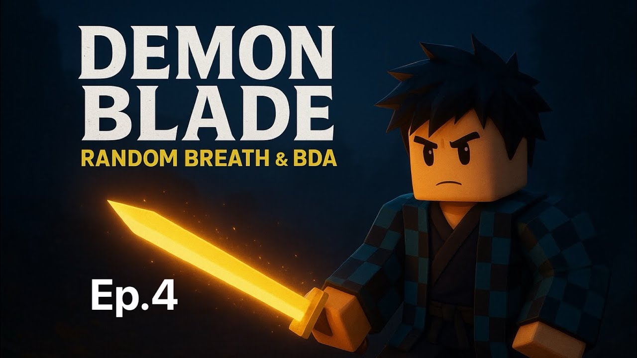 DEMON BLADE ROBLOX | Random Breath and BDA from Npc in Main town Ep.4 ...