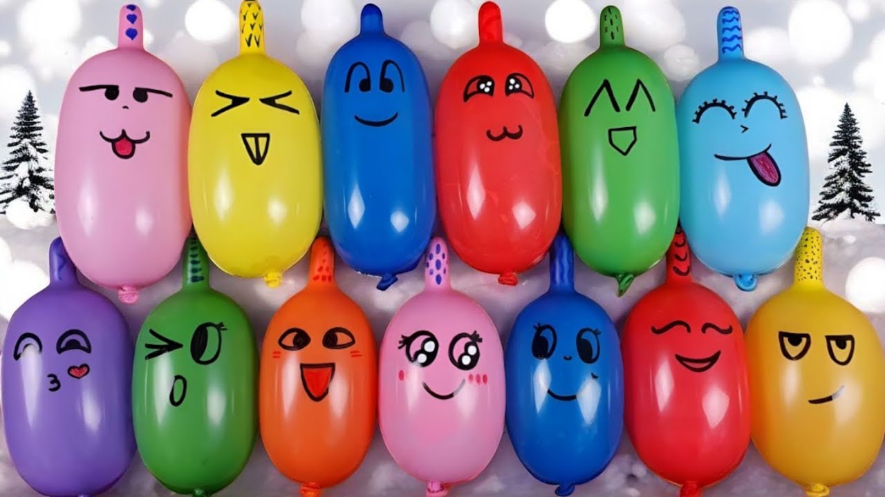 The shocking secret to making hilarious slime with long balloons ...