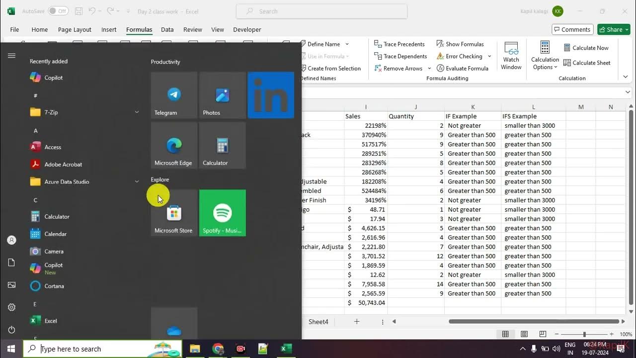 Excel Lecture 2 | Quick Insights | NMD Pvt Ltd. Data Analytics Courses, Pune | DA13 - YouTube