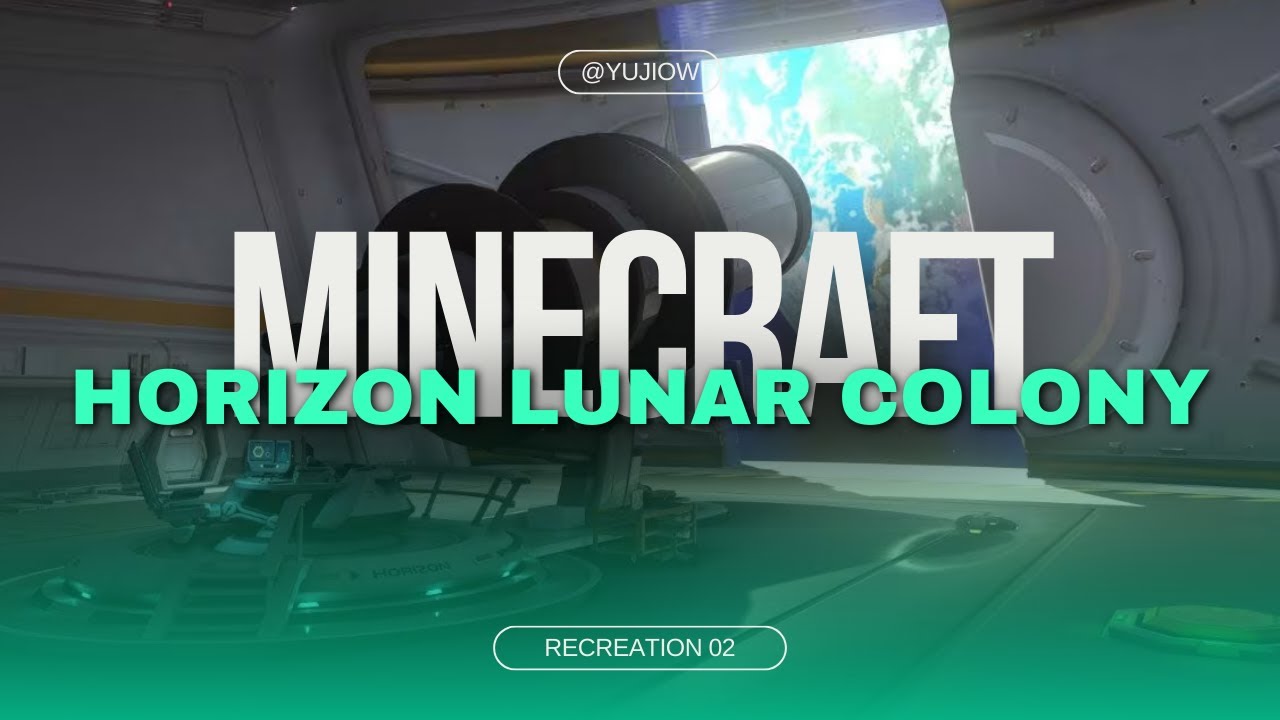 Horizon Lunar Colony🌑 | Minecraft Recreation - YouTube