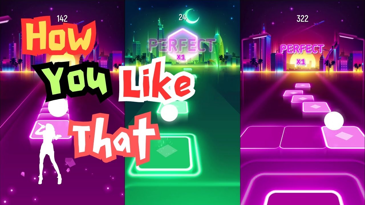 Epic Tiles Hop Challenge to 'How You Like That'! 🔥🎵 #tileshop - YouTube