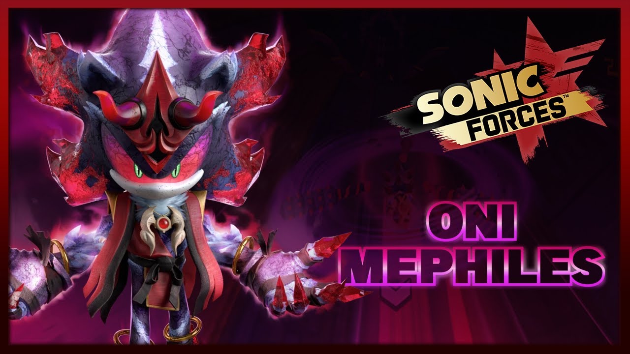 Sonic Forces: Speed Battle - Oni Mephiles Gameplay Showcase - YouTube