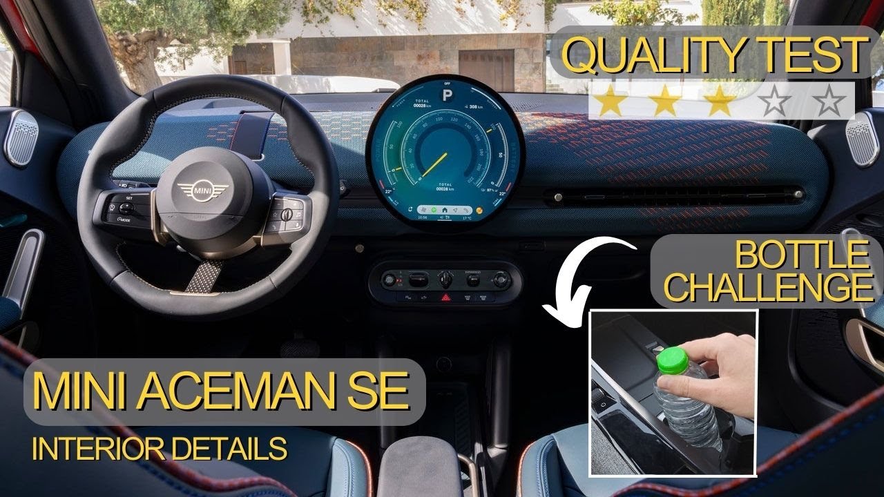 MINI Aceman SE 218 PS (2025) | Unfortunately... not very practical, good quality! - YouTube