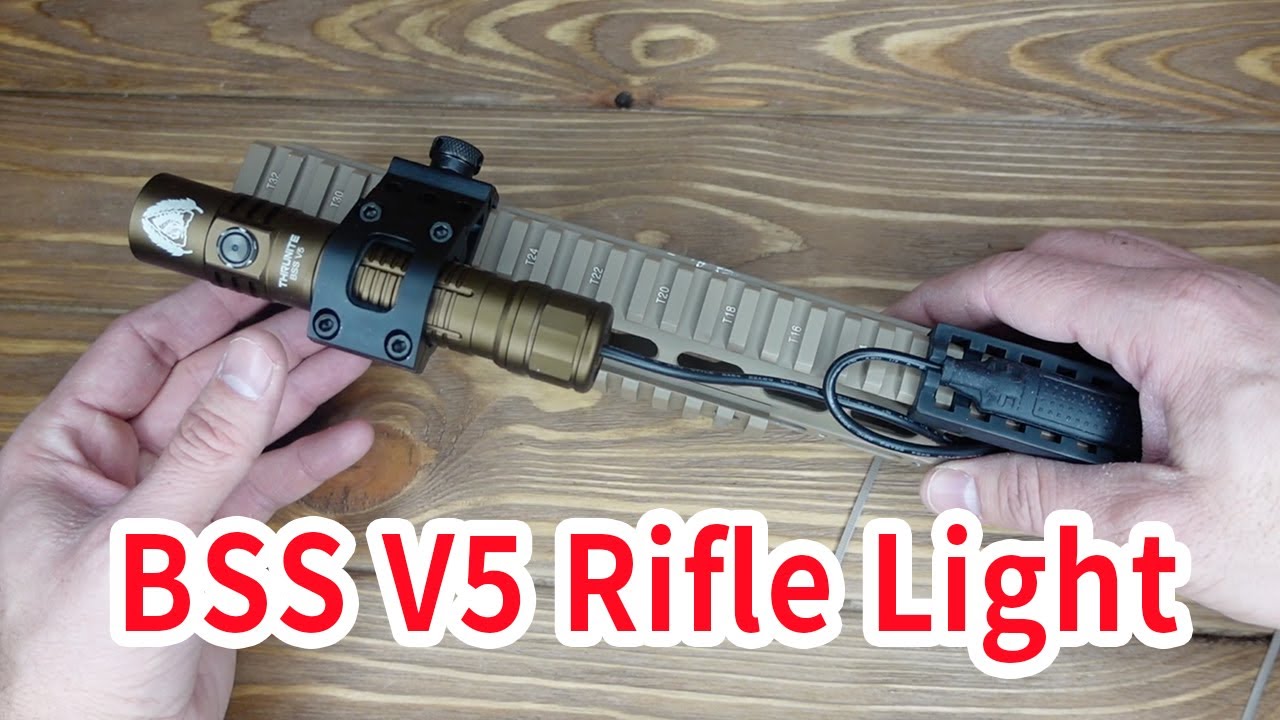 Black Scout Survival V5 Rifle Light - YouTube