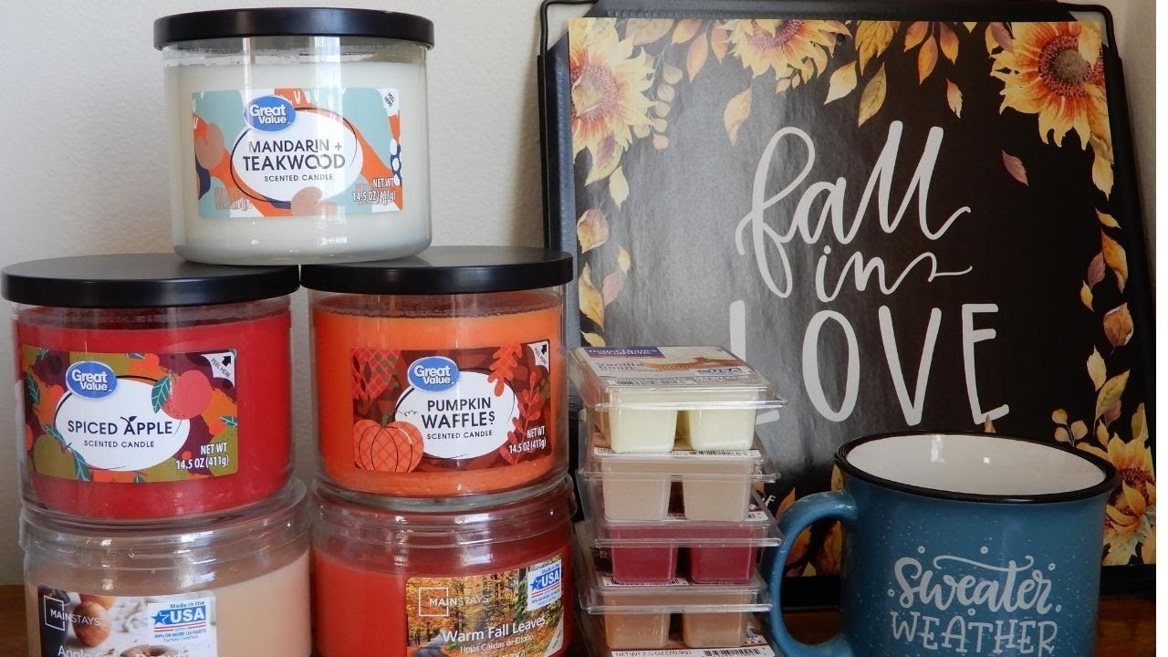 WALMART FALL CANDLE HAUL (B&BW DUPES) - YouTube