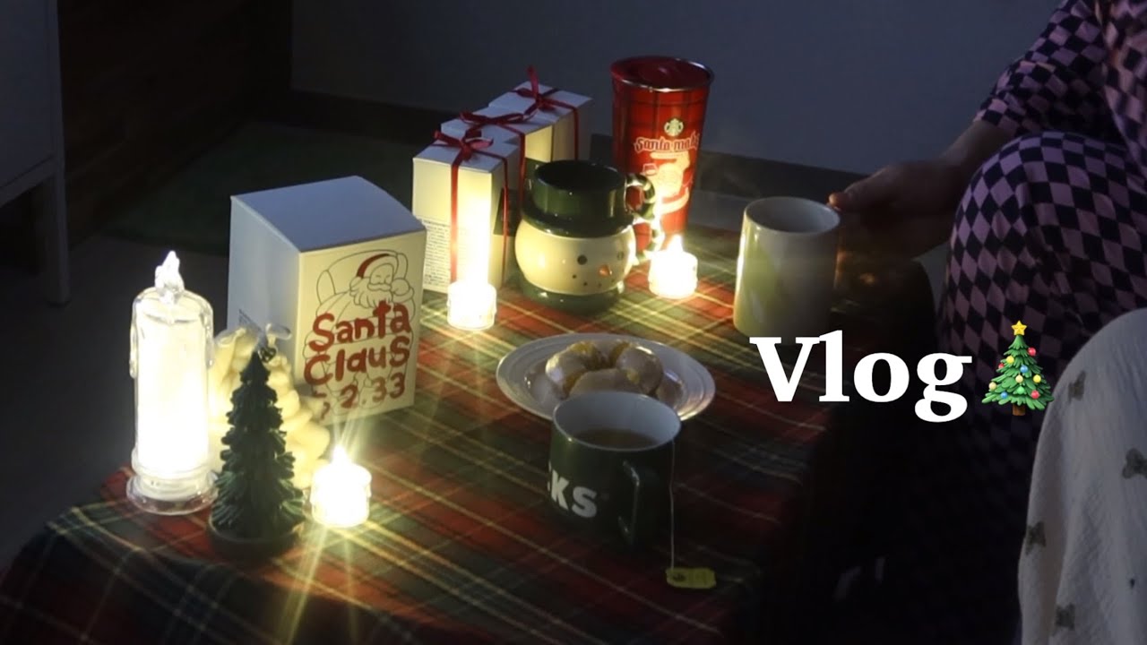 Vlog๐์ธํํผ๊ฐ ํฌ๋ฆฌ์ค๋ง์ค๋ฅผ ๋ง์ดํ๋ ์์ธ ํฌ๋ฆฌ์ค๋ง์ค ์ํ ์ธ๋ฐ์ฑ๋จ์น ์ํ๋ผ์ด์ฆ์ปคํ์ทจ๋ฏธ์ํ์์ทจ ๋จน๋ฐฉ Youtube