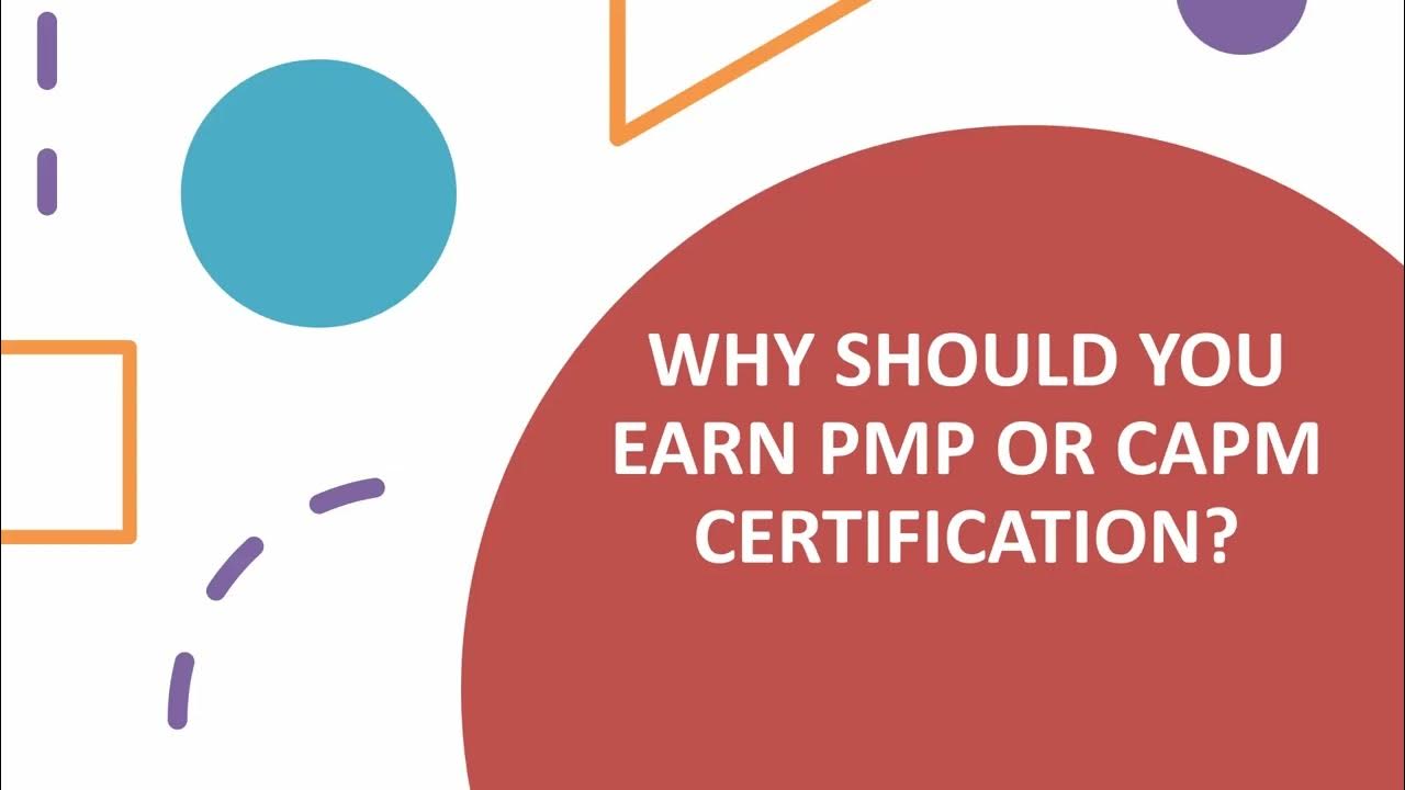 Everything you need to know about the PMI PMP and CAPM Certification - YouTube