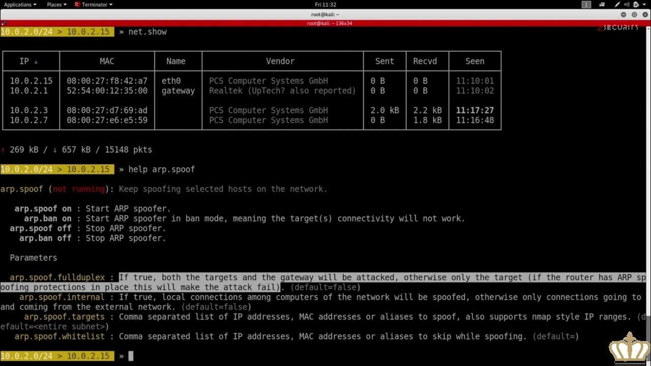 MITM ARP Spoofing Using Bettercap - YouTube