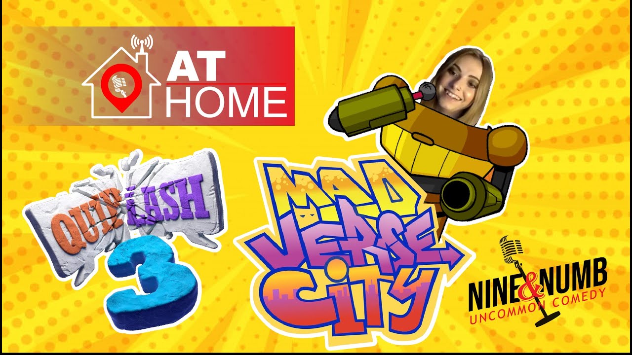 At Home: Ep 7 | Jackbox Quips & Rap Battle | Improv Comedy - YouTube