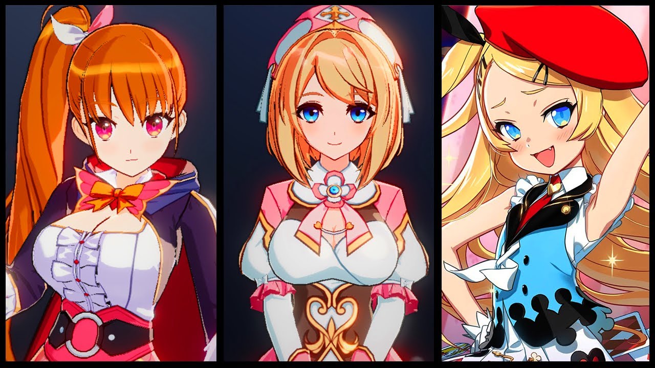 Outerplane All Characters - YouTube